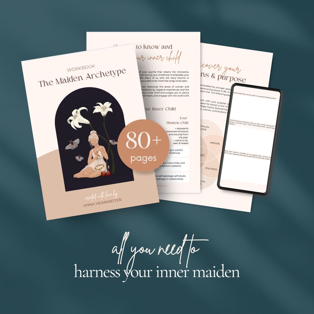 Maiden Archetype Workbook | A Journey of Self-Discovery – Atlas of Soul